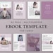 Purple Ebook Template Canva, Ebook Canva Template Pink, Opt-in Freebie ...