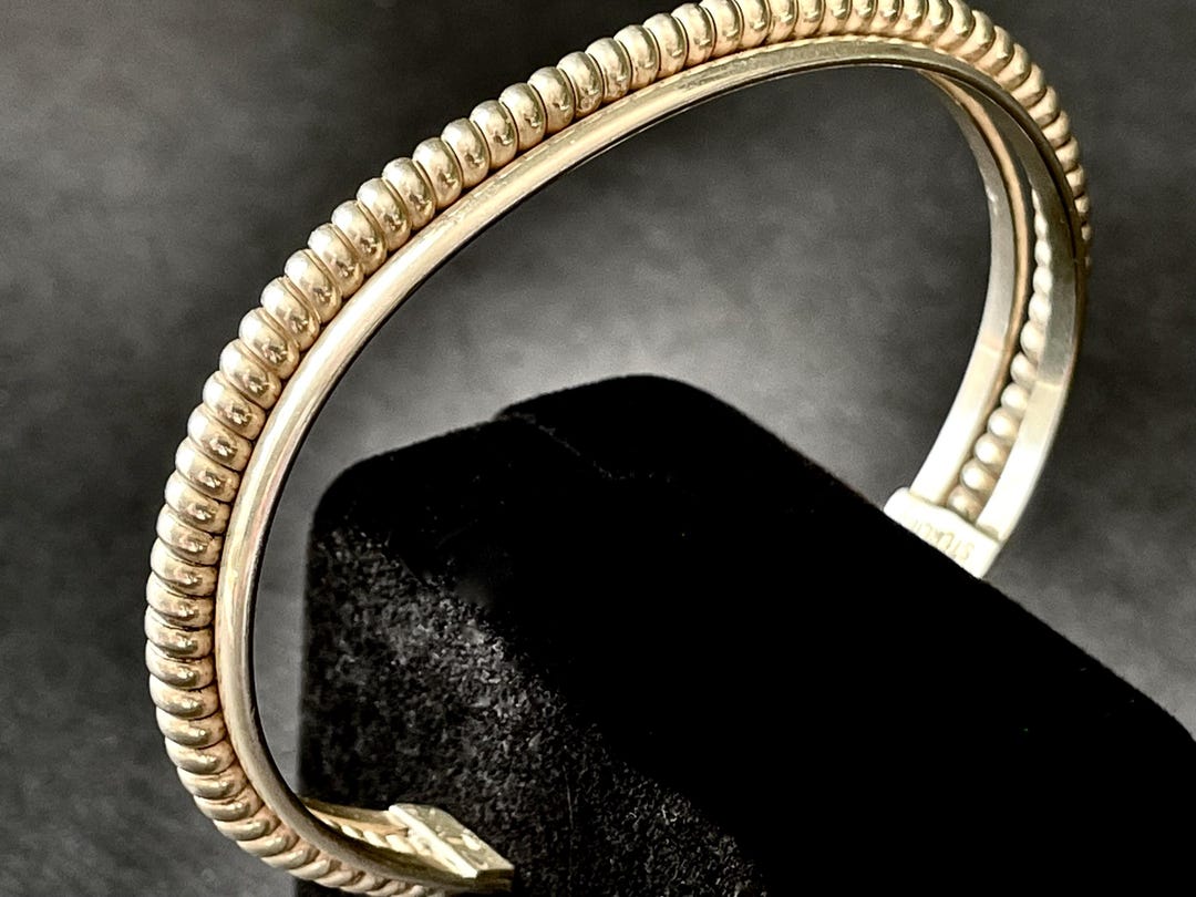 Sterling Silver - Hopi Indian, Floyd Namingha, Lomakuyvaya Cuff ...