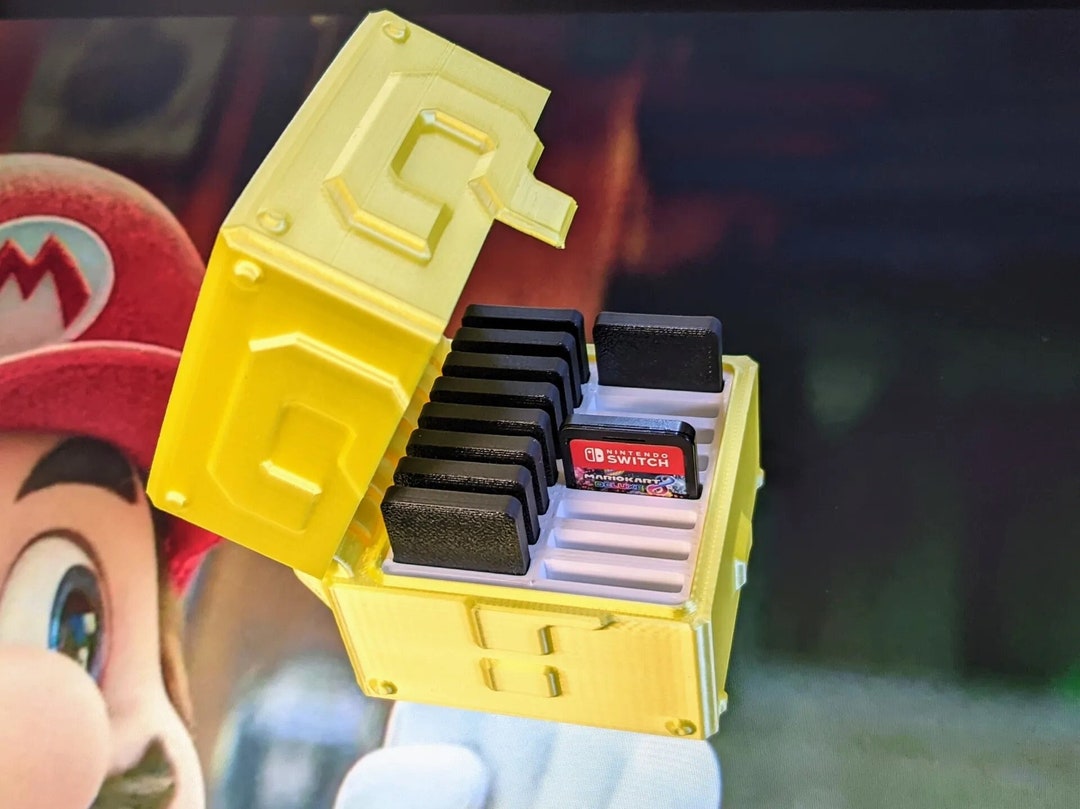 Question Mark Box With Various Inserts Self-closing Switch Games, USB ...