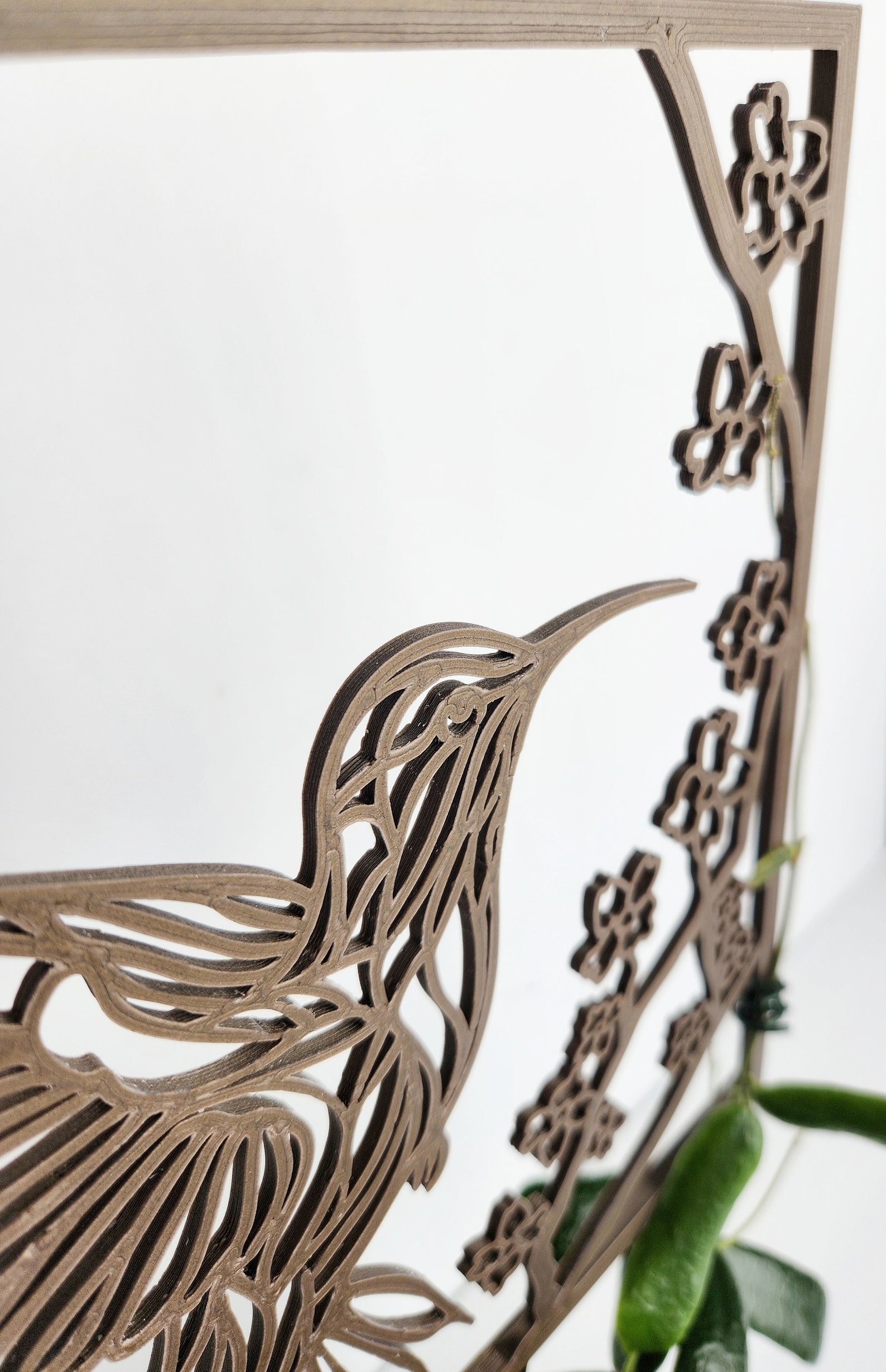 Hummingbird Plant Trellis: Cherry Blossom Hoya Support, 3D Printed for ...