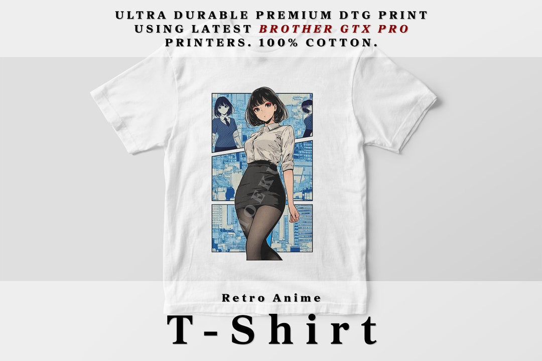 Anime Girl Shirt, Office Lady, Manga Panel, Kawaii Otaku Gift Shirt ...