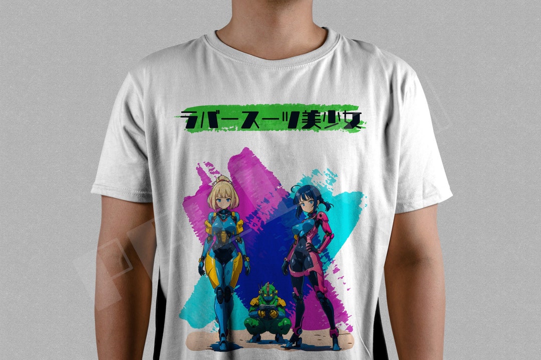 Anime Girl Full Body Mecha Suit Waifu Lewd Shirt Tee Bishoujo Gal ...