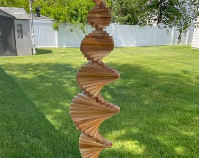 Cedar Wind Spinner - Etsy