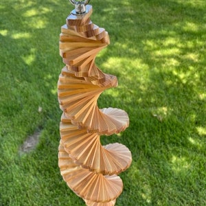 Wood Wind Spinner Professional Quality 6" Width X 22" Long! - Etsy