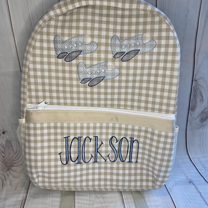 Airplane School Backpack - Etsy