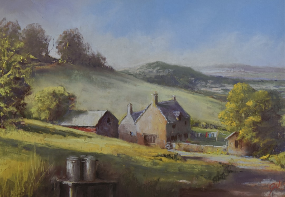 Jan Whitton Original Pastel Painting Fiddlers Elbow Cranham ...