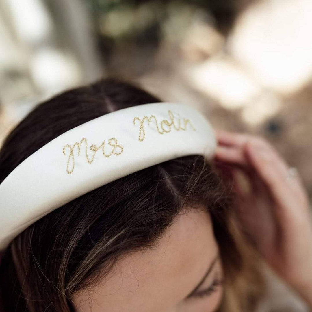 Mama Hand Embroidered Headband Mothers Day Gift Babyshower Hairband ...