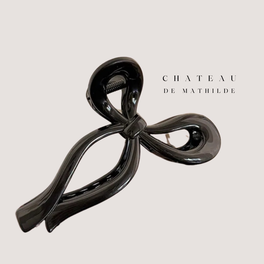 Bow Shaped Claw Clip | Ribbon Shaped Claw Grip | Hair Grip - Etsy