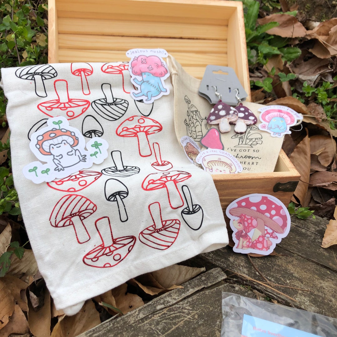 Large Boho Gift Box - Mushroom Box - Cute Gift - Etsy