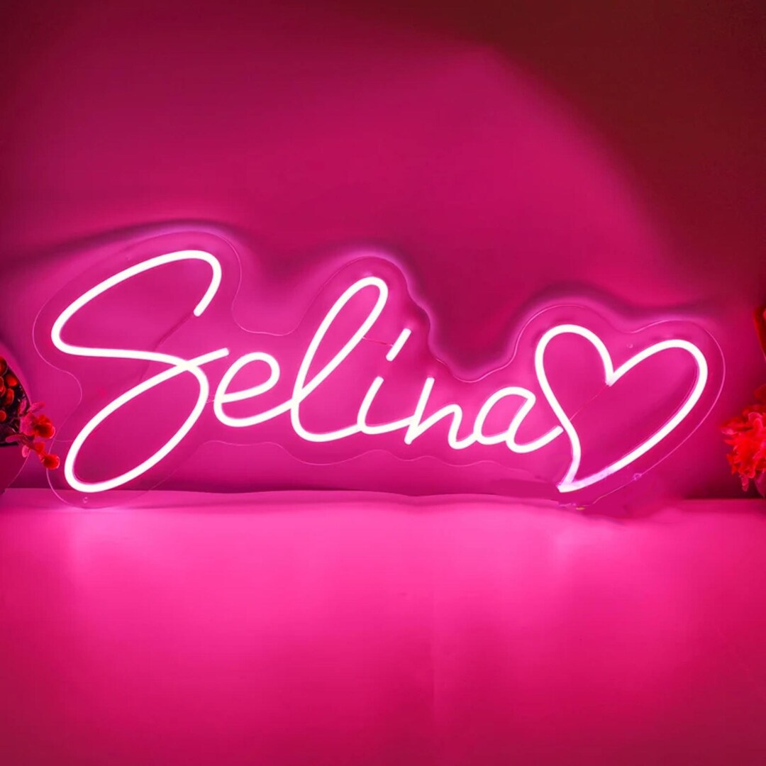 Custom Family Name Neon Sign, Led Name Sign Custom Gift for Kid, LED ...