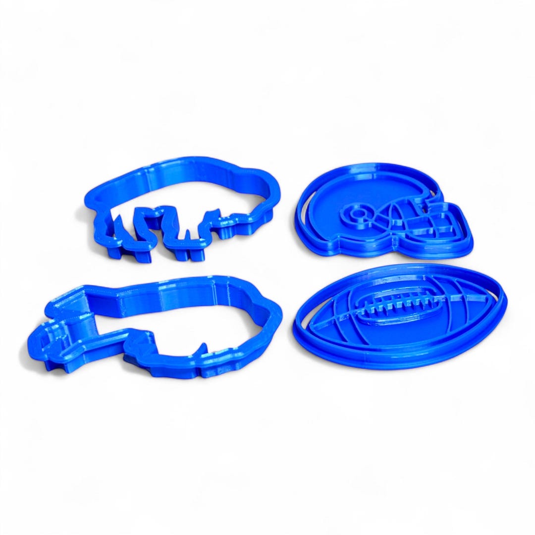 Buffalo Bills Cookie Cutters: 3D Printed Football Baking Tools - Etsy