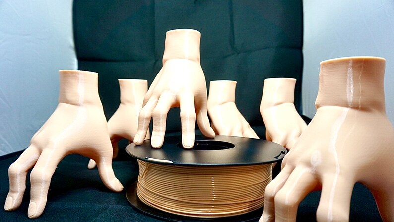 Thing Hand Prop adult Size 6 Inch 3D Printed Halloween - Etsy