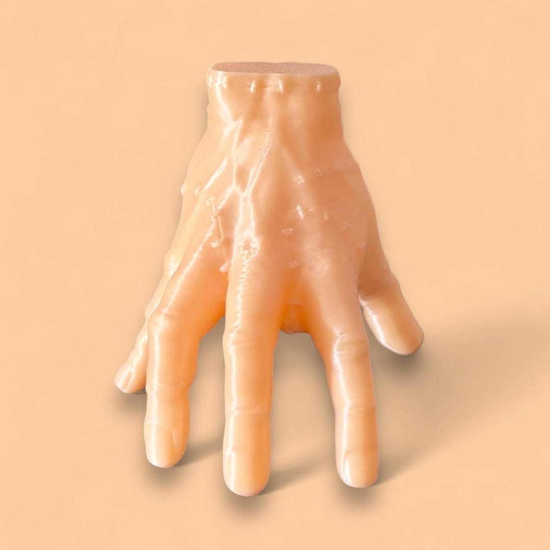 3D Printed Thing Hand Prop: Addams Family Halloween Costume (kid Size ...