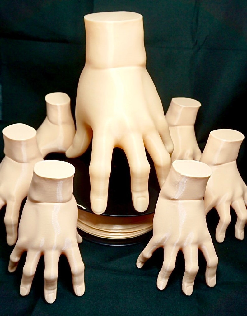 Thing Hand Prop adult Size 6 Inch 3D Printed Halloween - Etsy