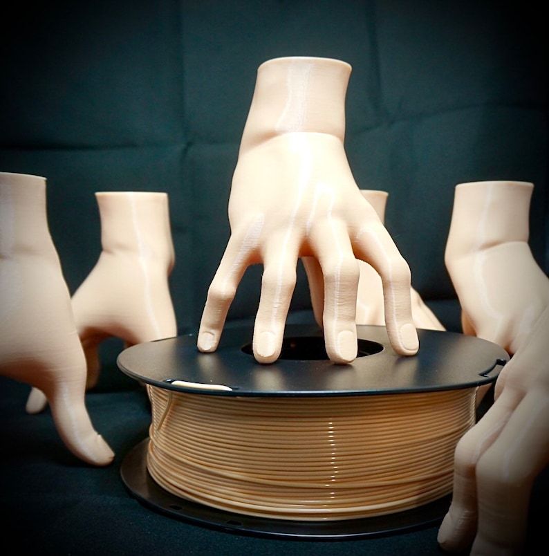 Thing Hand Prop adult Size 6 Inch 3D Printed Halloween - Etsy