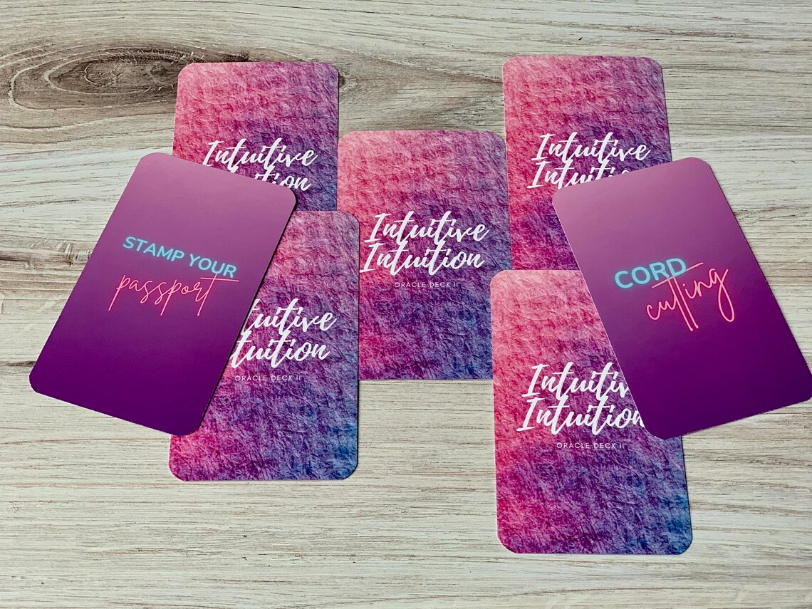 Intuitive Intuition Oracle Deck II - Etsy