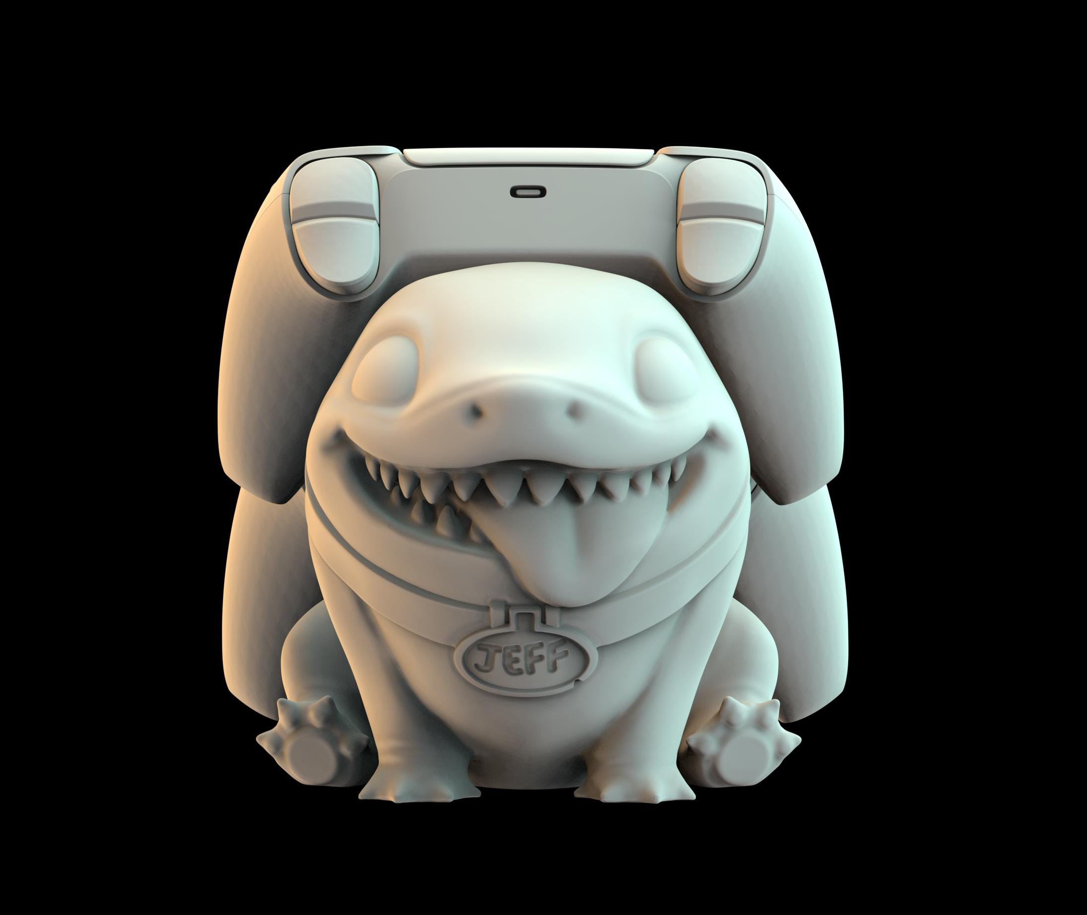 Jeff the Shark Marvel Rivals Dual PS5 Controllers Stand 3D Printable ...