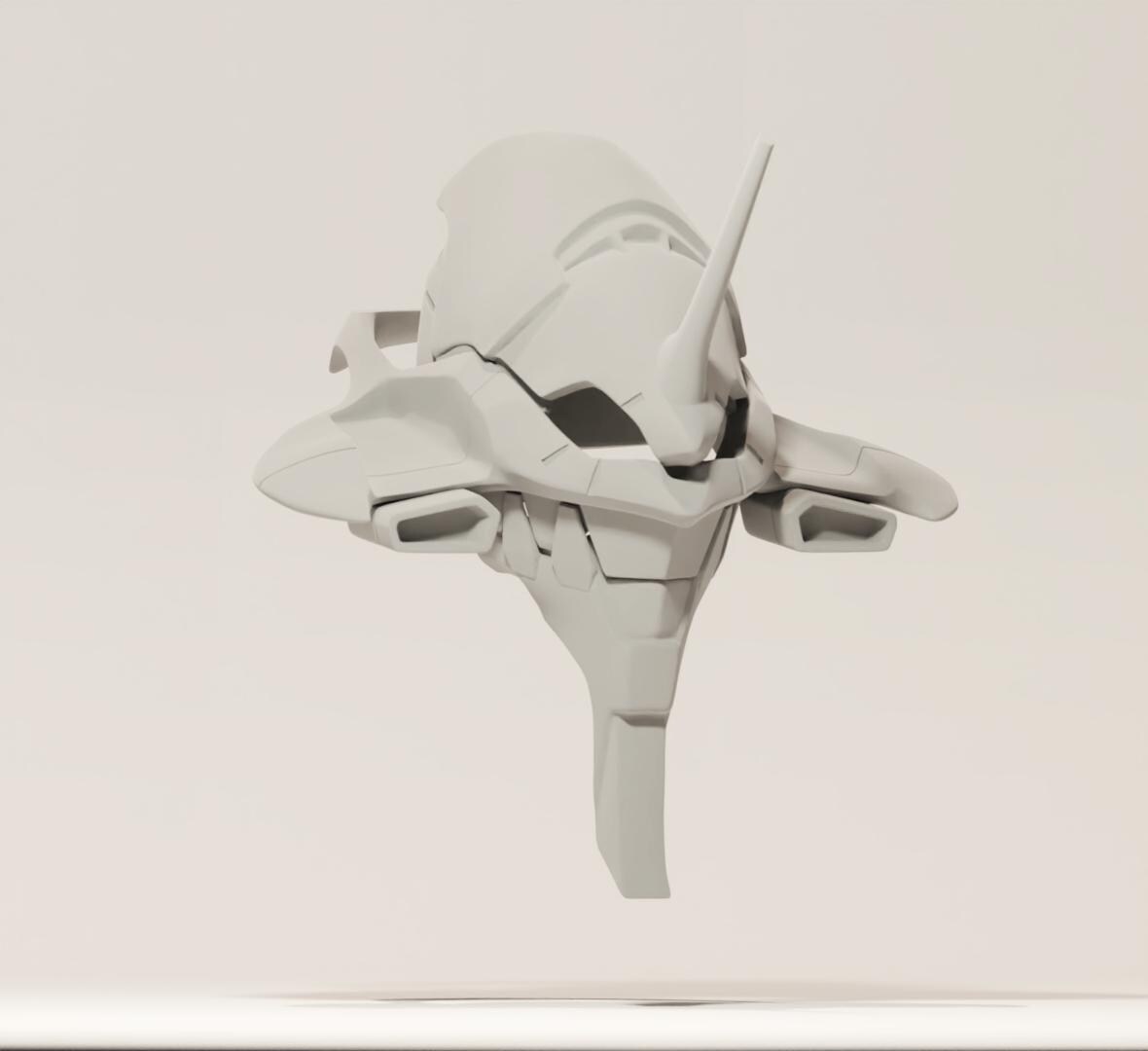 Evangelion 01 Cosplay Helmet 3D Printable File - Etsy