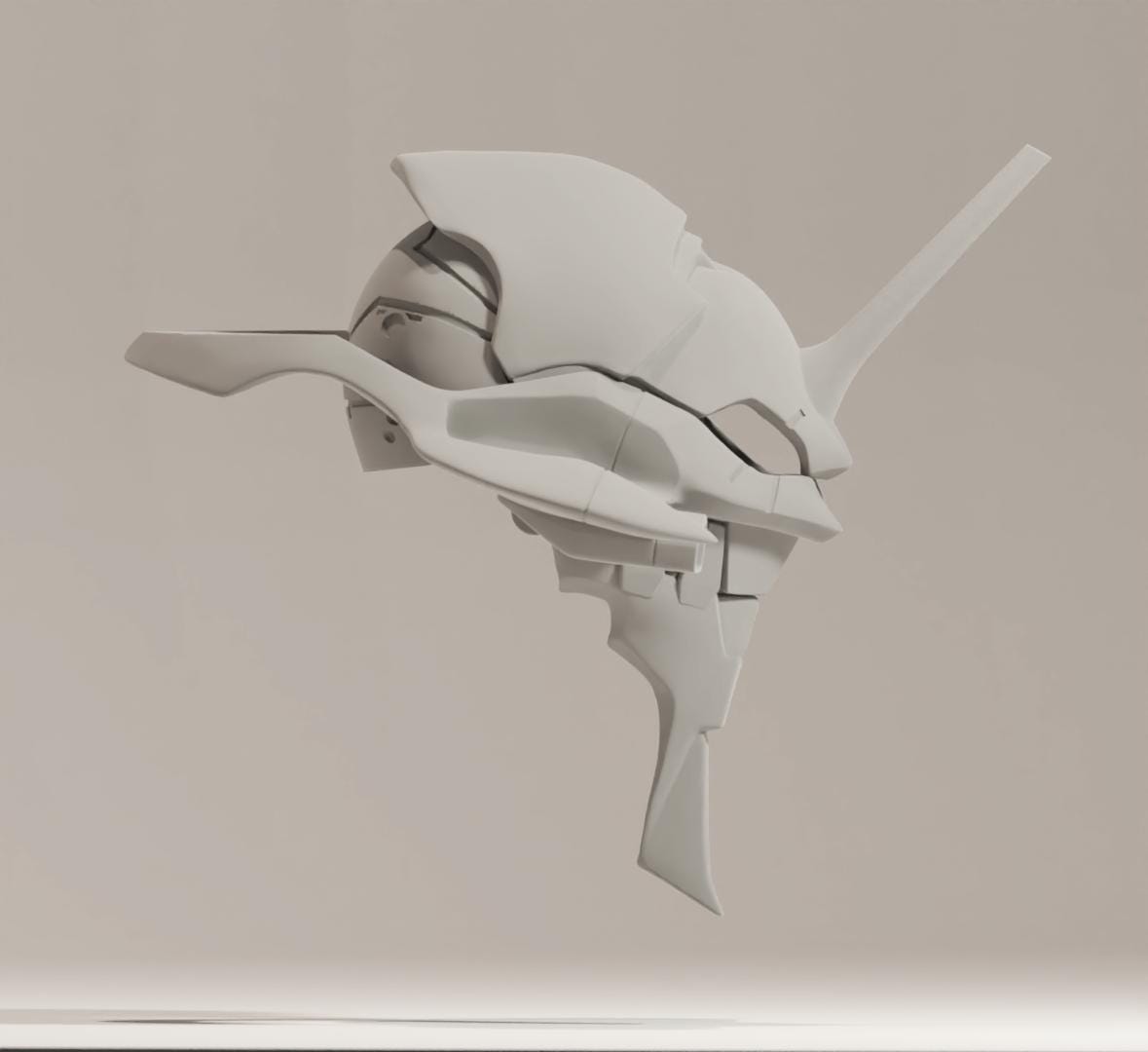 Evangelion 01 Cosplay Helmet 3D Printable File - Etsy