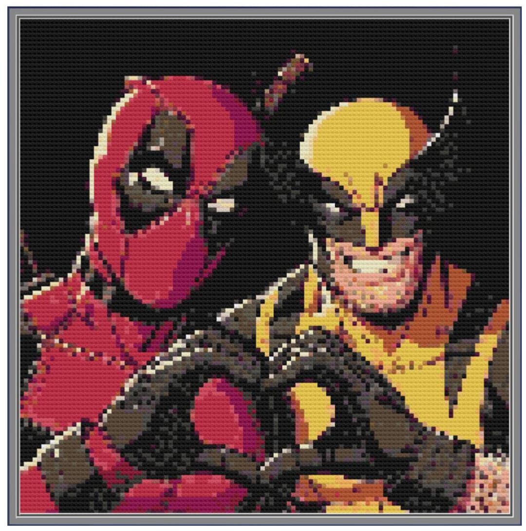 Deadpool X Wolverine Heart Hands - Etsy