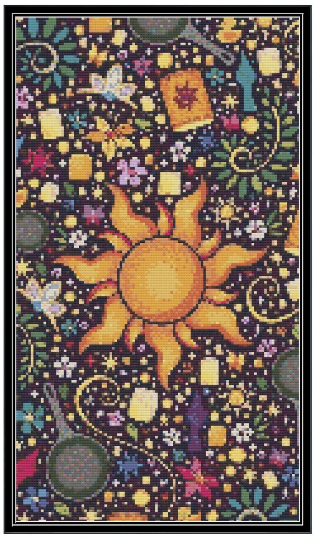 Tangled Style Cross Stitch Pattern - Etsy