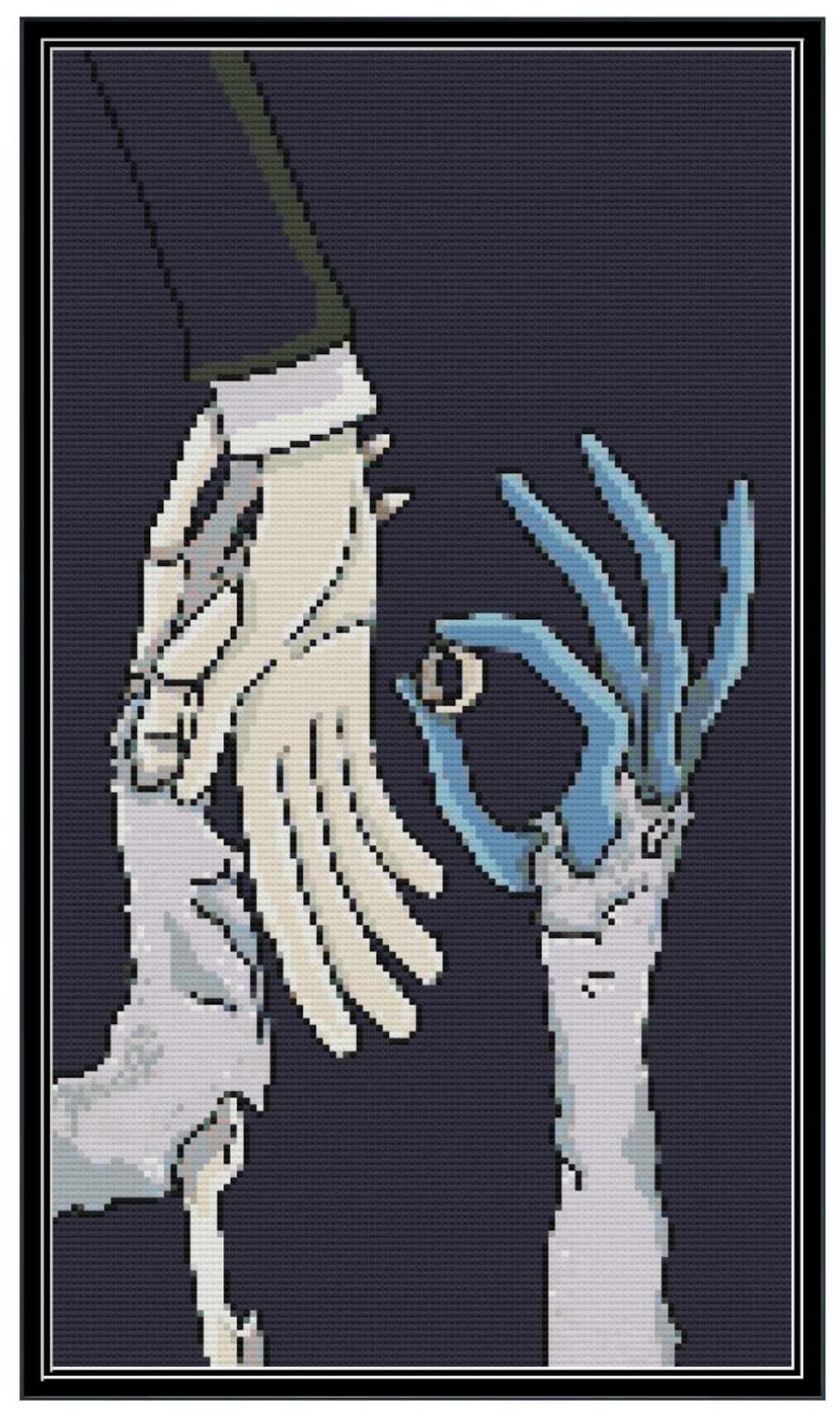 The Corpse Bride Ring Exchange Cross Stitch Pattern - Etsy