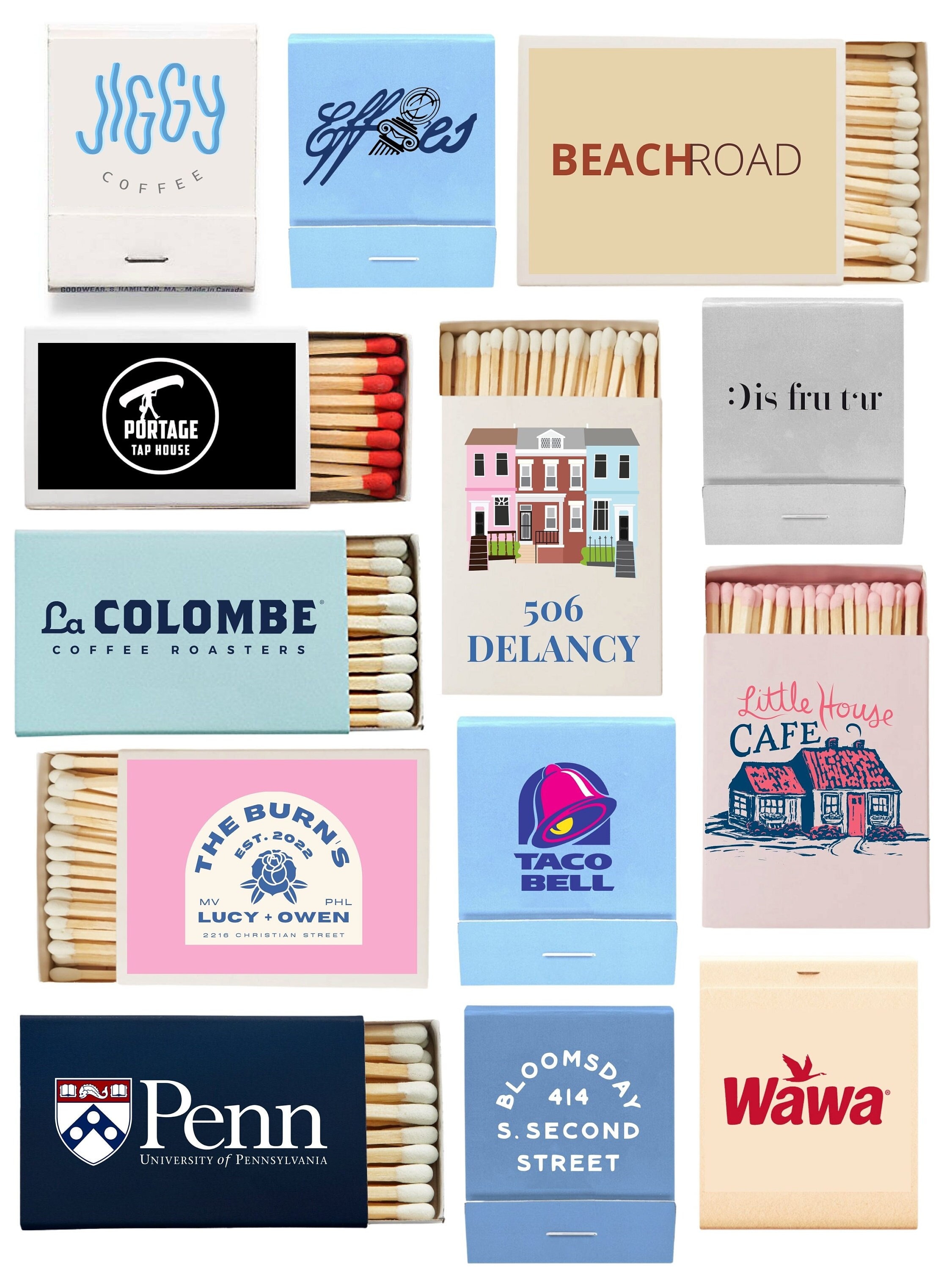 Custom Matchbook Digital Print Wall Art Custom Matchbook Art - Etsy