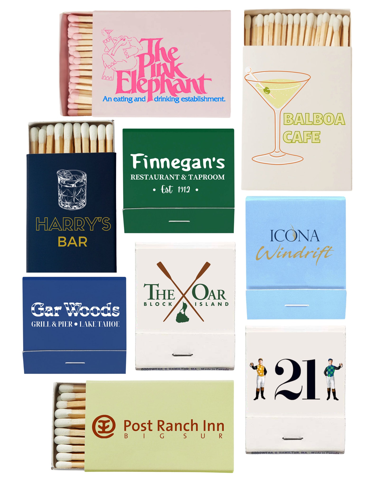 Custom Matchbook Digital Print Wall Art Custom Matchbook Art - Etsy