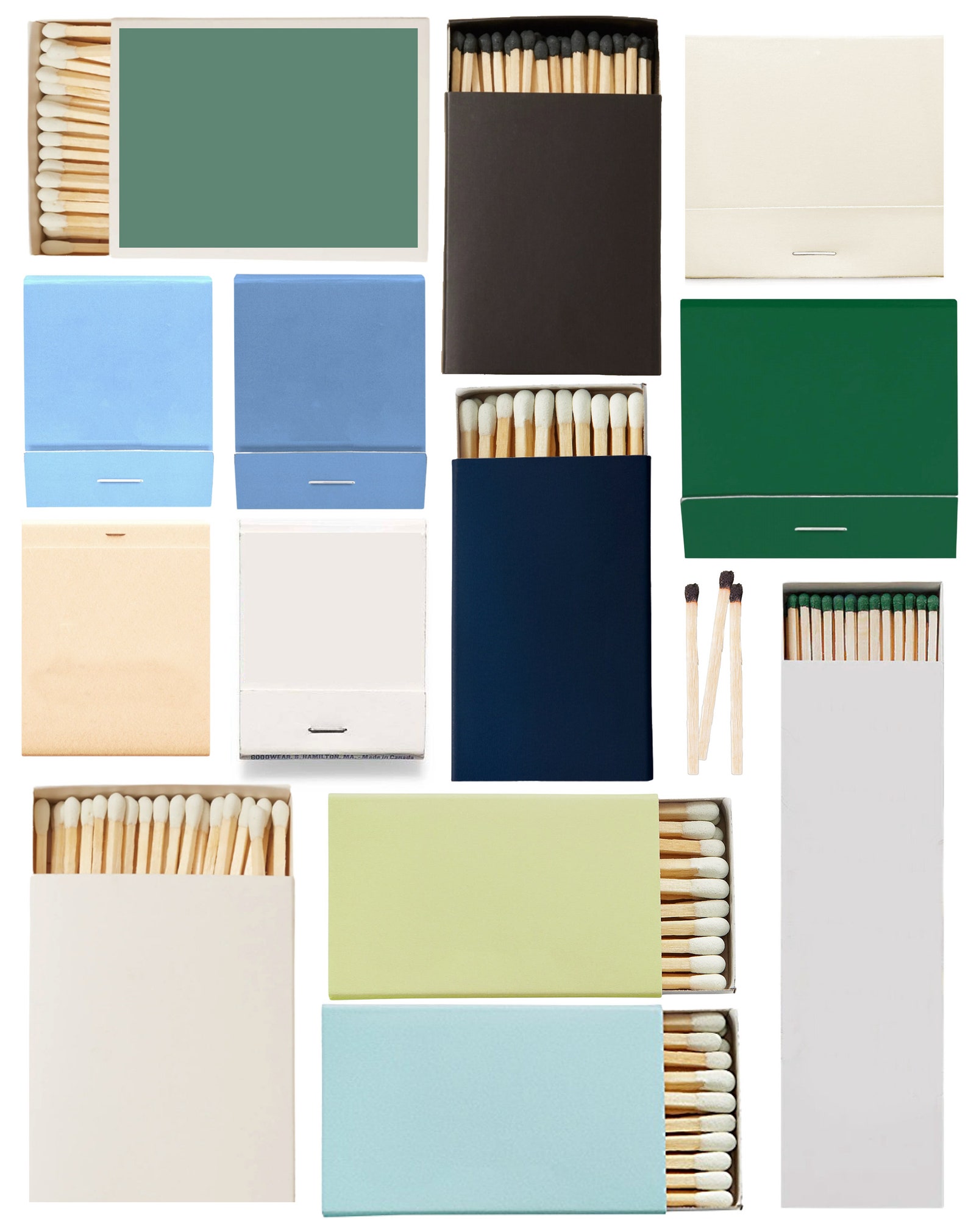 Blank Matchbook | Digital Download | Customizable Matchbooks | Plain ...