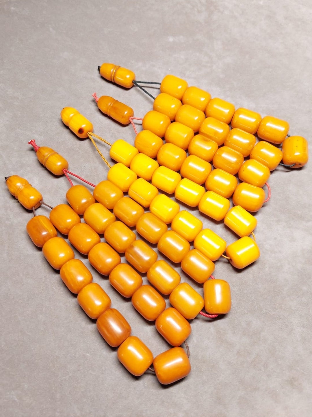 295 Grams Lot of 5 Antique Bakelite Rosaries Beads Marbled. - Etsy