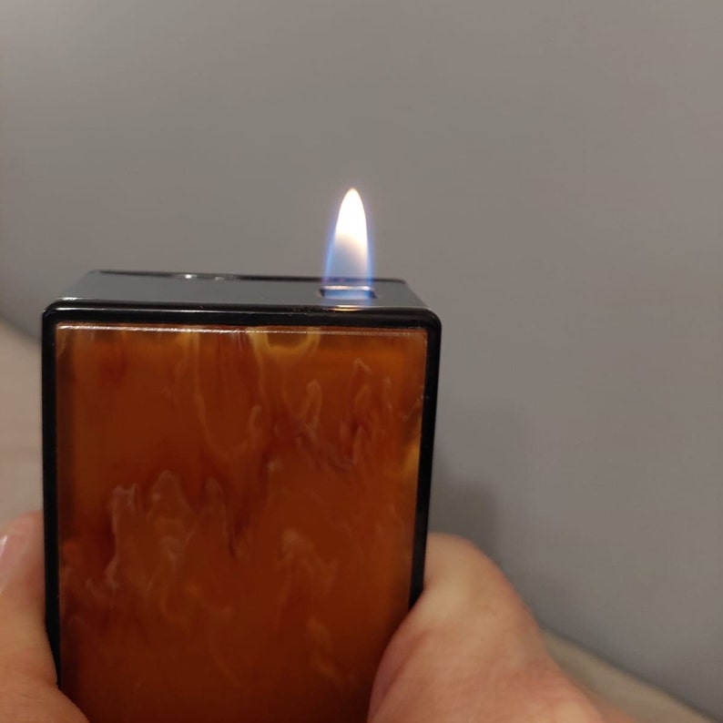 Sarome Japan Bakelite Marble Table Gas Lighter. - Etsy