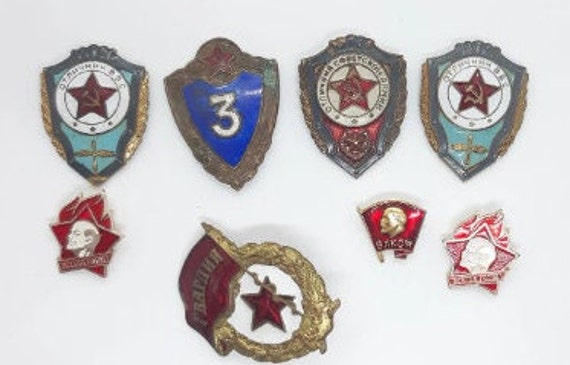 Russian Soviet Russia USSR CCCP Medal Order Pin Badge. - Etsy