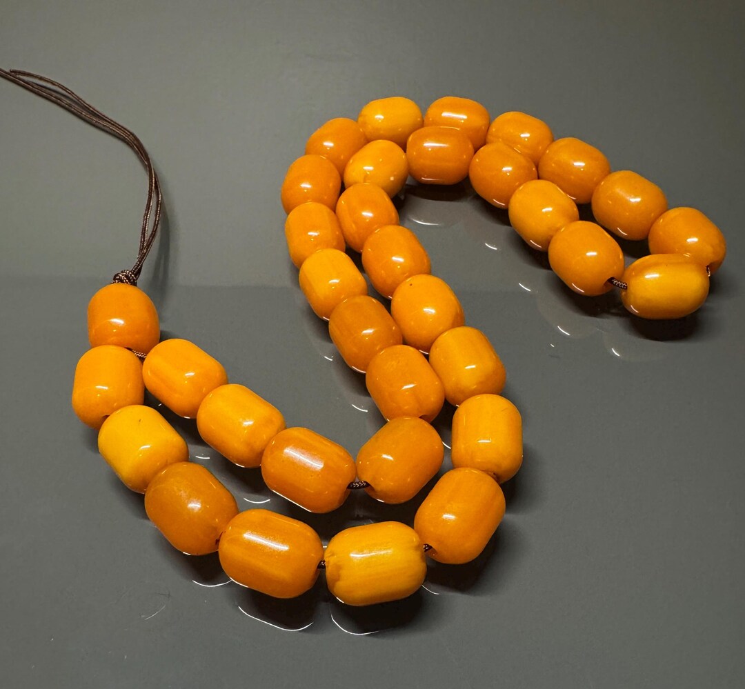 117 Grams Antique Bakelite Rosary Prayer Beads Marbled. - Etsy