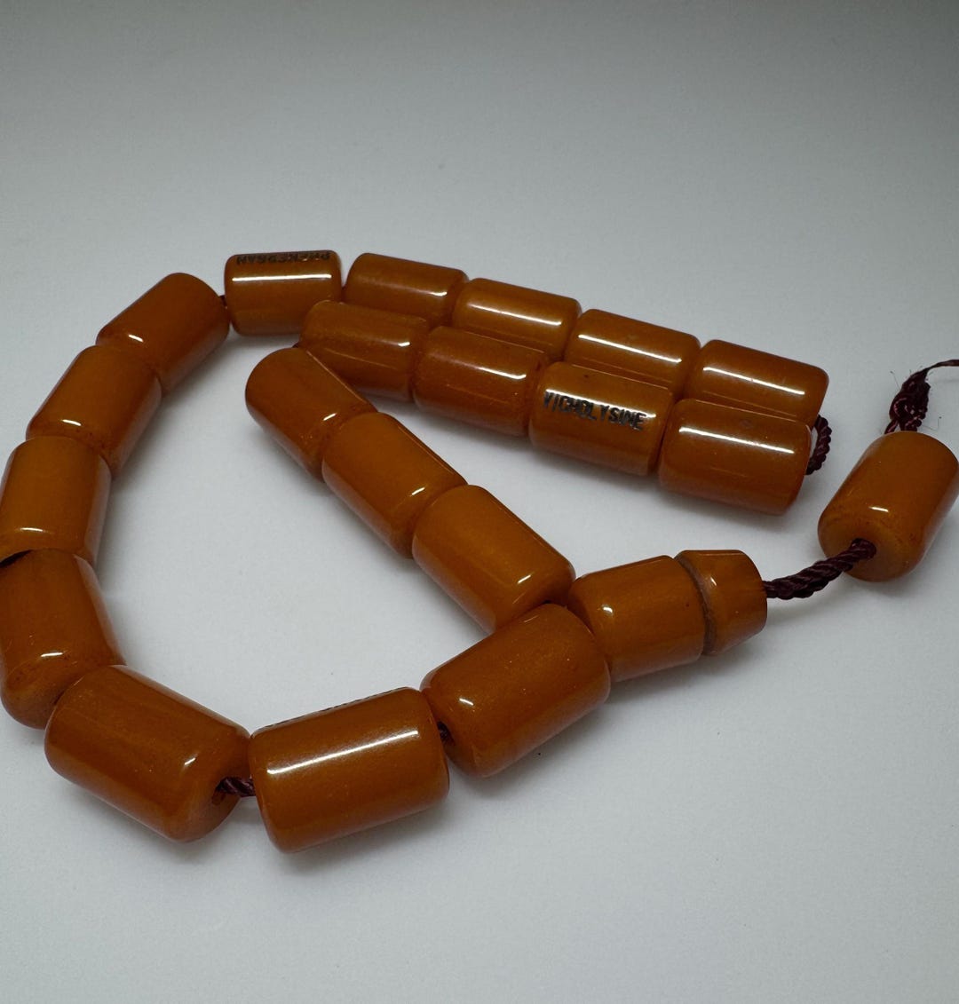 72 Grams Antique Bakelite Stardust Rosary Prayer Beads Marbled. - Etsy