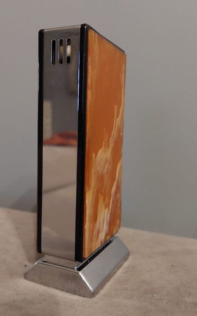 Sarome Japan Bakelite Marble Table Gas Lighter. - Etsy