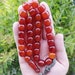 67 Grams Antique Faturan Cherry Prayer Rosary Beads Misbah Marbled. - Etsy