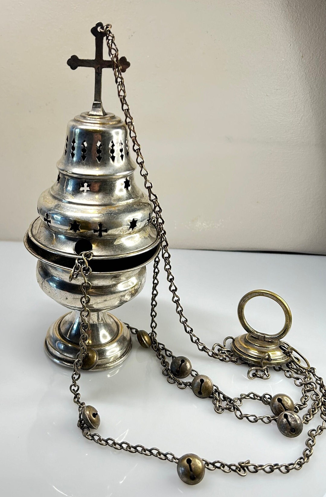 Antique Russian Orthodox Ecclesiastical Censer 19th Century. - Etsy