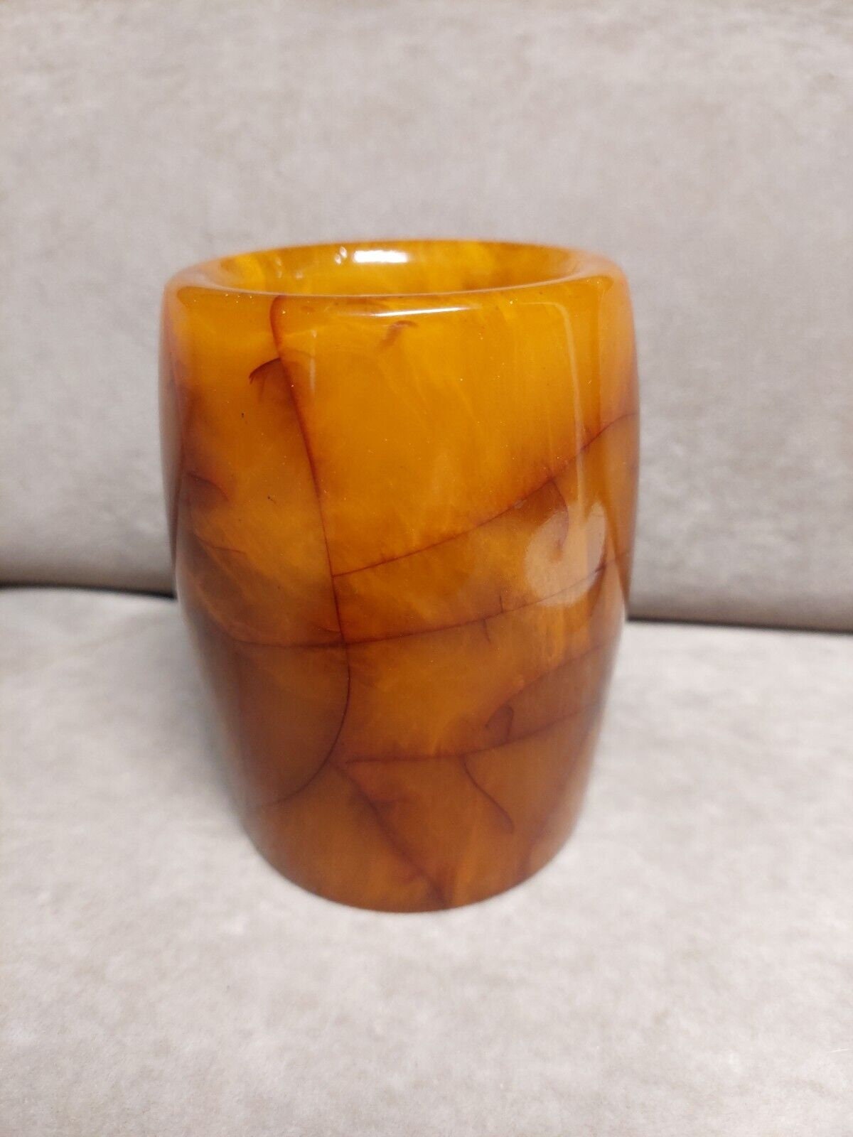 367 Grams Antique Bakelite Pencil Desk Cup Marbled. - Etsy