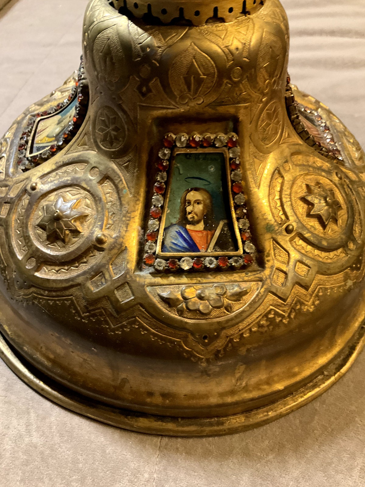 Antique Russian Orthodox Base for Large Altar Blessing Cross - Etsy