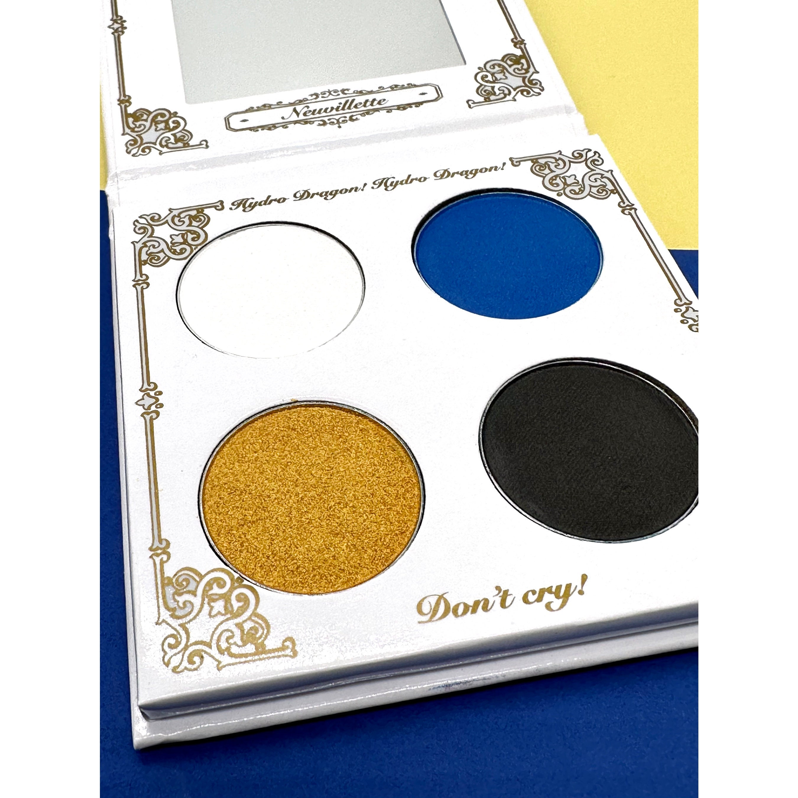 Neuvillette Genshin Impact Anime Inspired Mini 4 Pan Eyeshadow Palette ...