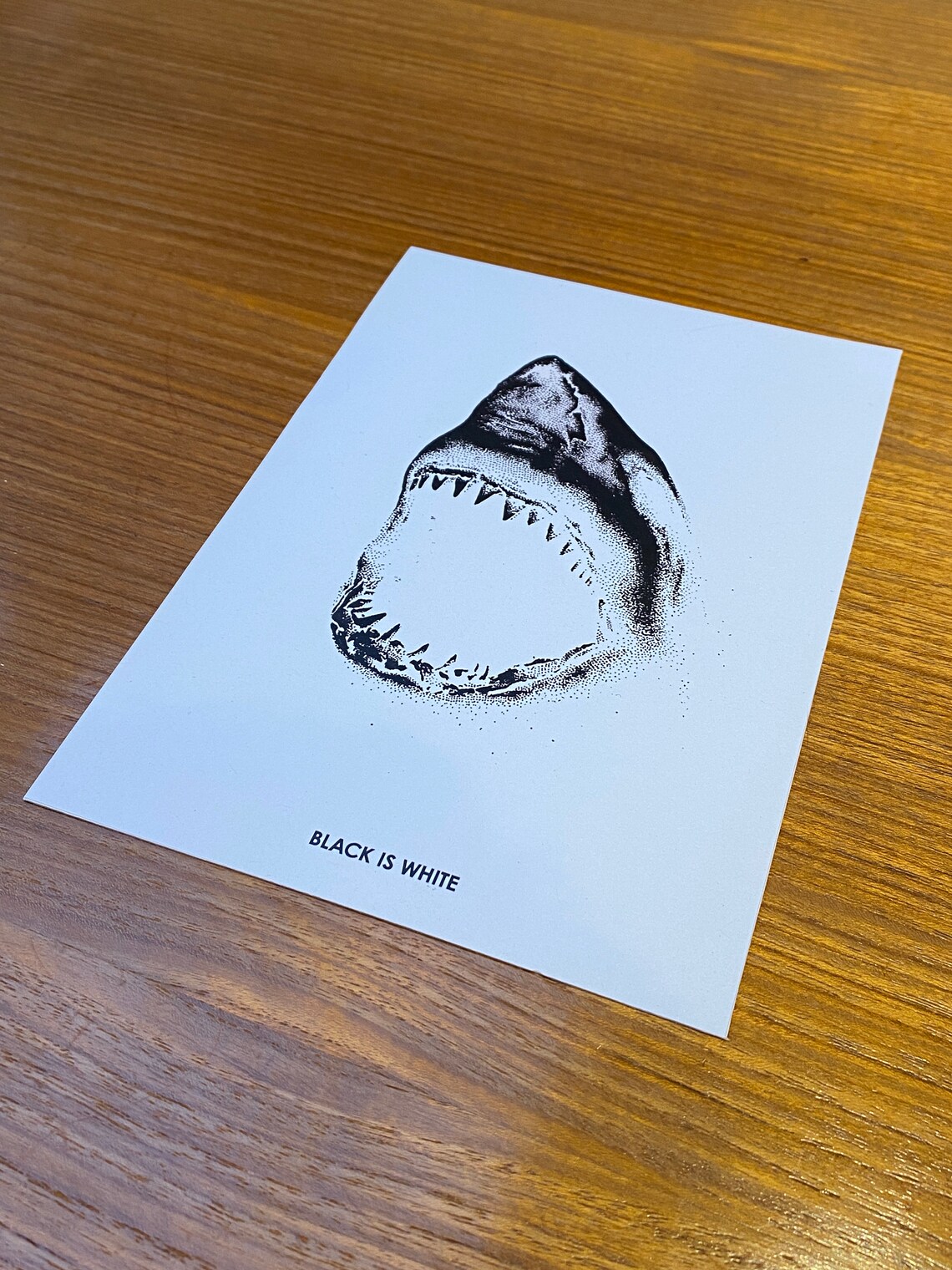 Three Shark Prints (A5) - Etsy