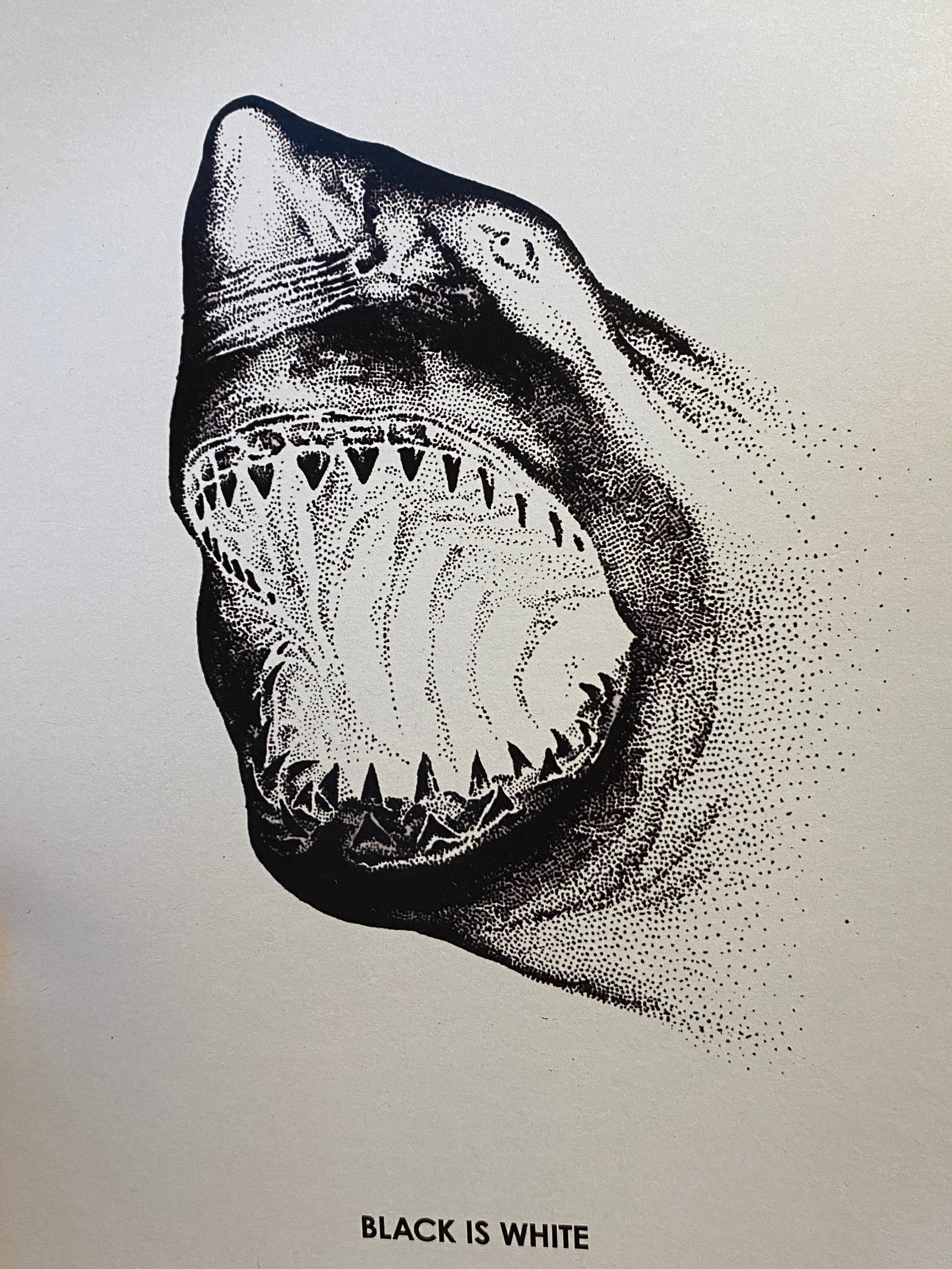 Three Shark Prints (A5) - Etsy