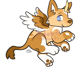 Protogen Furry Reference Sheet Base Lineart - Etsy