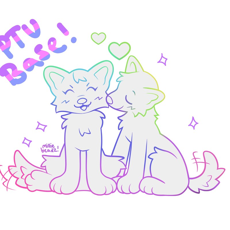 Furry Couples Art - Etsy