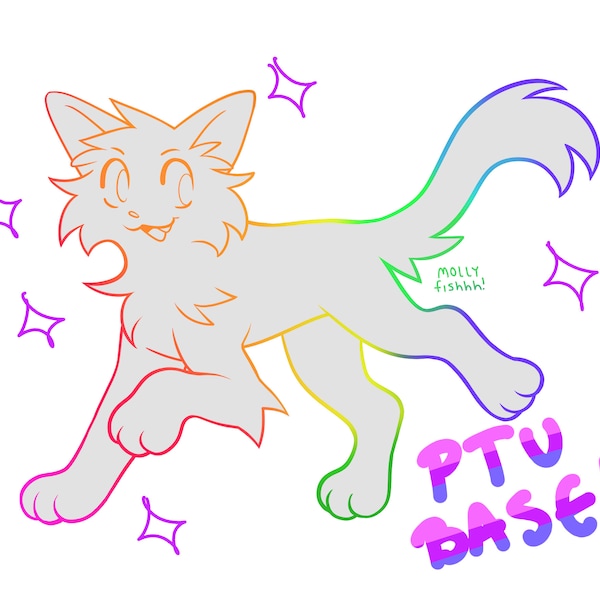 Cat Furry Base - Etsy