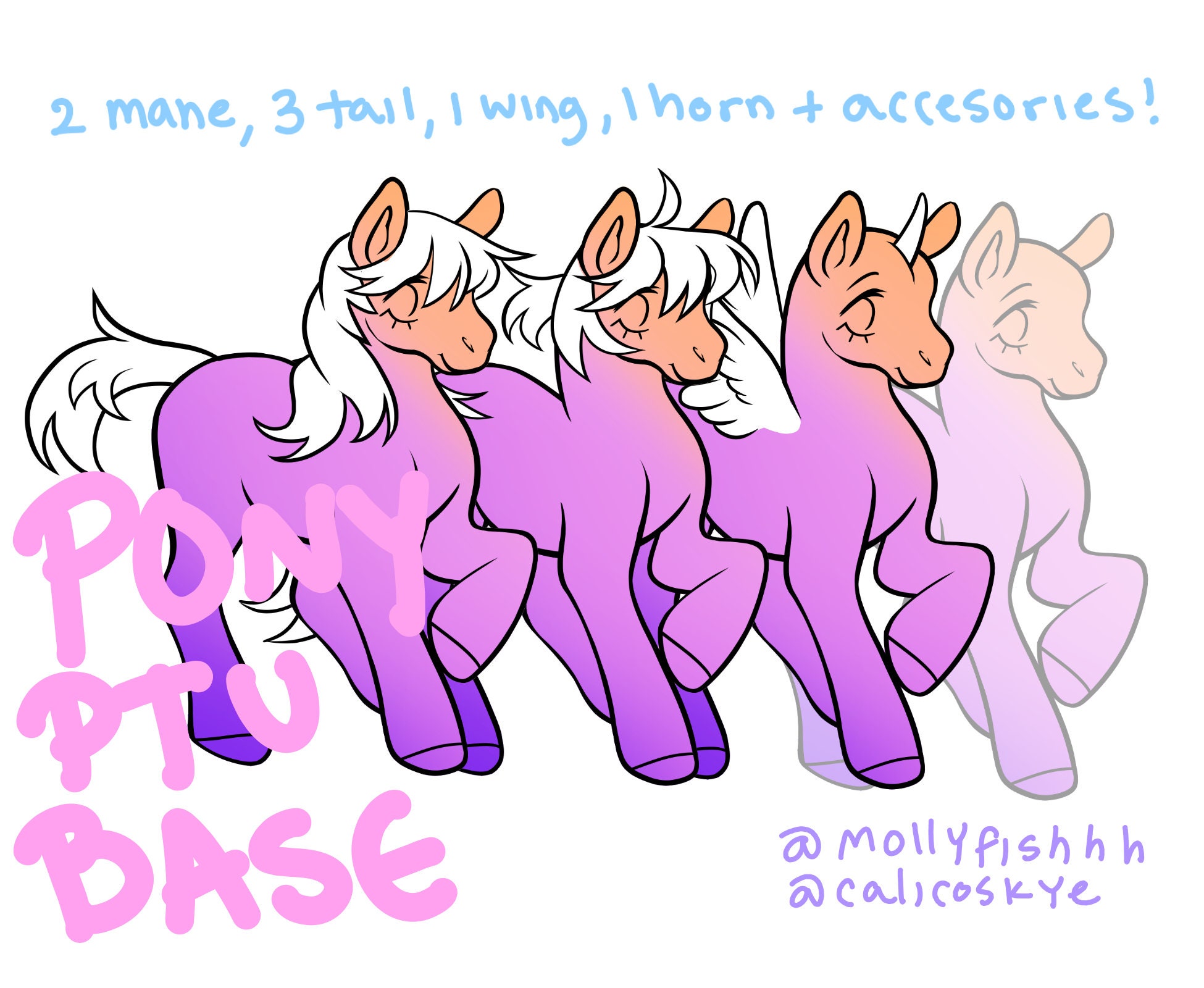 Mlp Dragon Pony Base