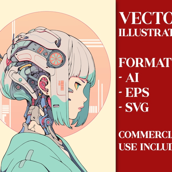 Cyborg Svg - Etsy