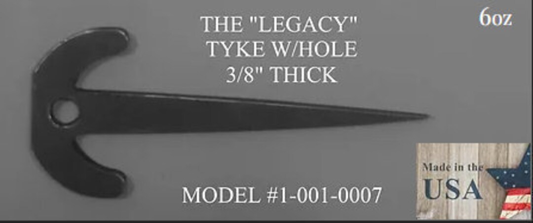 The legacy Tyke W/hole Model 1-001-0007 - Etsy
