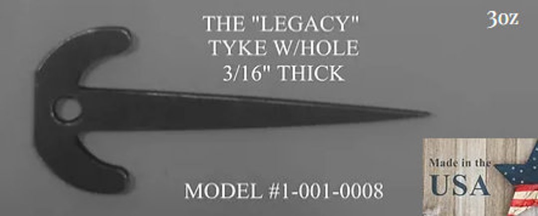 The tyke W/ Hole Model 1-001-0008 - Etsy