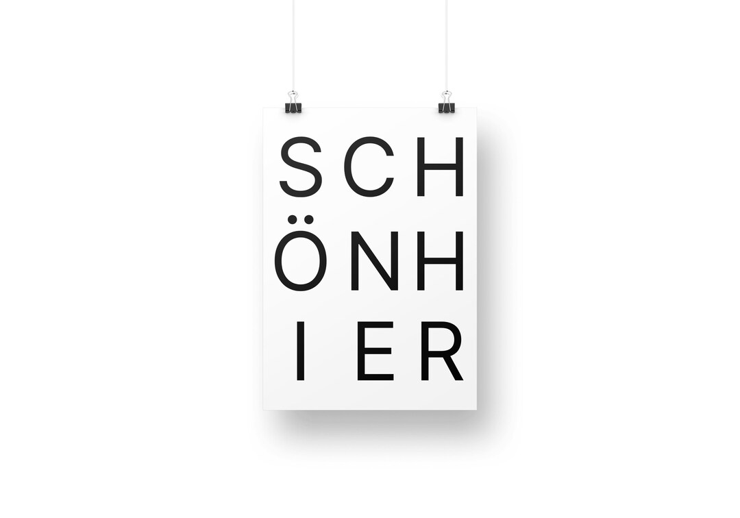Poster Schon Hier